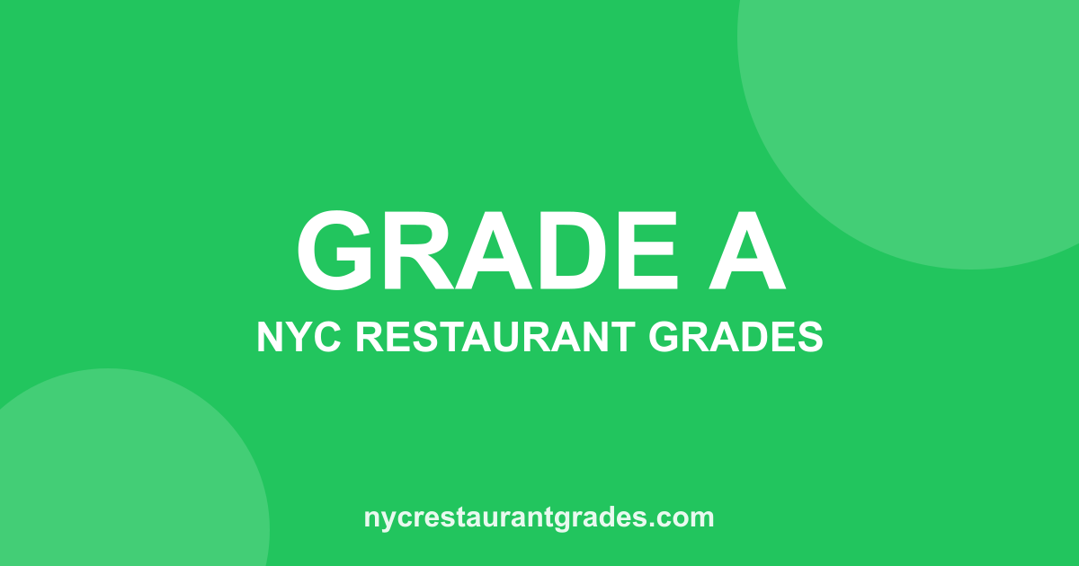 P.F. Chang'S China Bistro – Grade: A | NYC Restaurant Grades